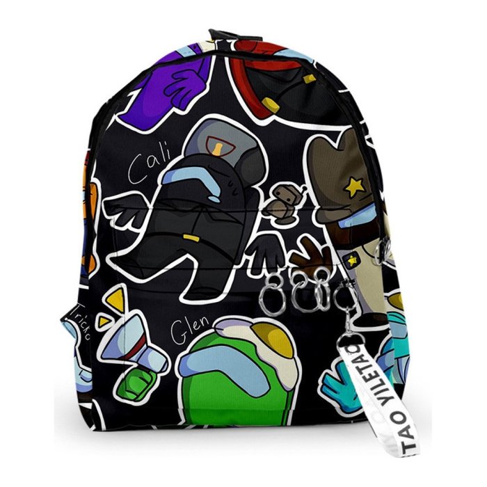 潮流新品 遊戲後背包 鑰匙扣掛繩3d雙肩背包 收納包 | Yahoo拍賣