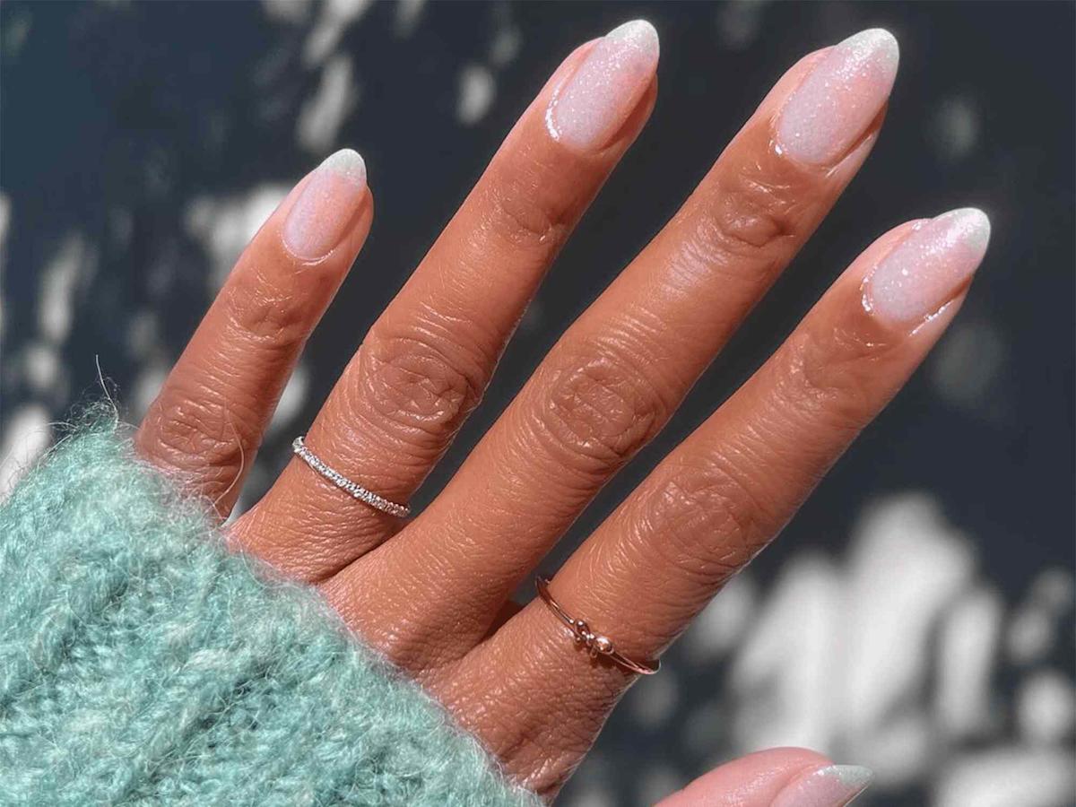 This Winter's Biggest Nail Trends Include Icy Shimmer and Bow Details