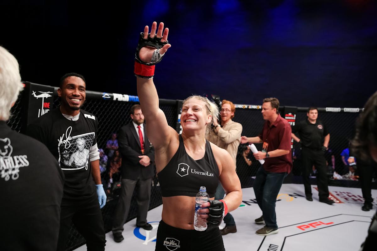 Kayla Harrison's goal is to be the best fighter ever