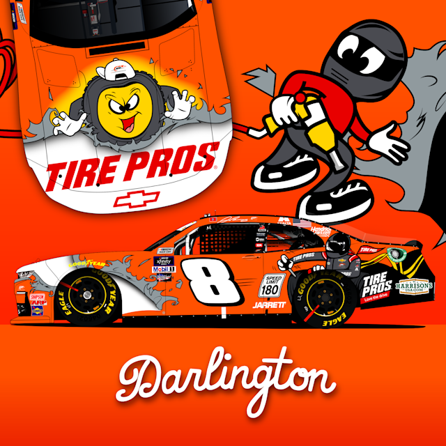 Josh Berry reveals Dale Jr.-themed throwback for Darlington