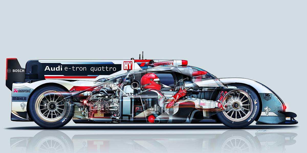 The 2012 Audi R18 e-Tron Quattro Took Le Mans Prototypes to ...