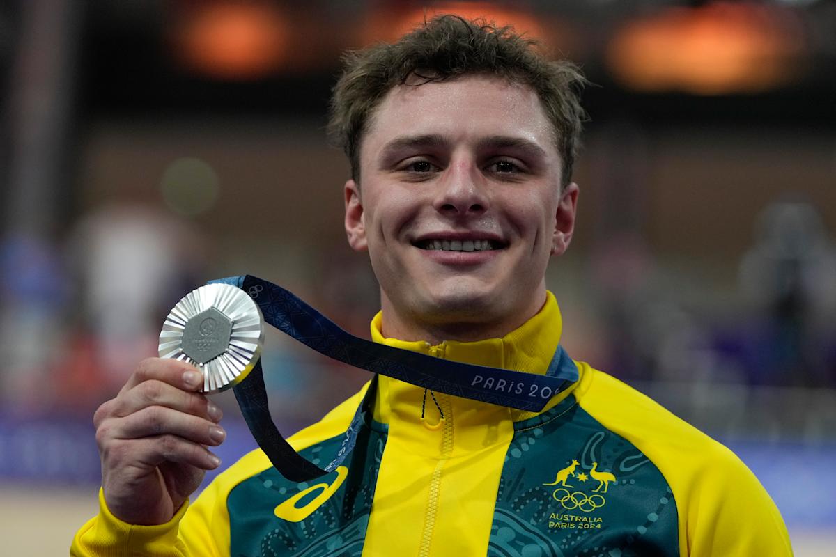Matt Richardson was a Paris Olympics track cycling star for Australia ...