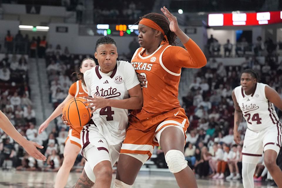 Shay Holle's big second half helps top-ranked Texas outlast Mississippi ...