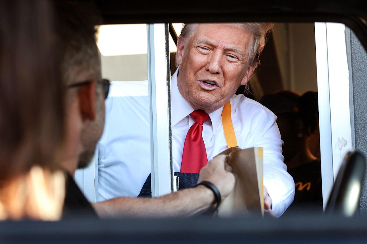 Opinion | Trump's McDonald’s photo-op was as condescending as it was ironic