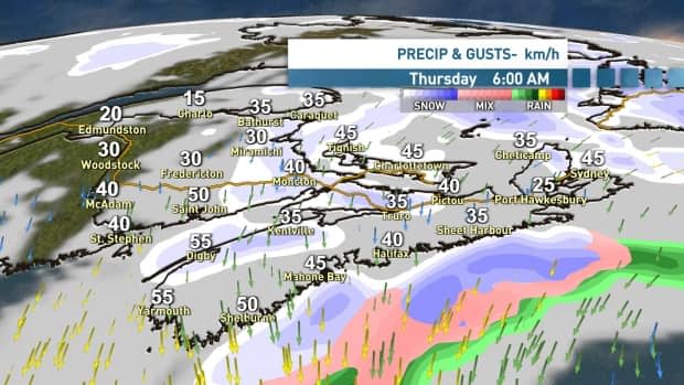March storm to bring snow, rain and wind to the Maritimes