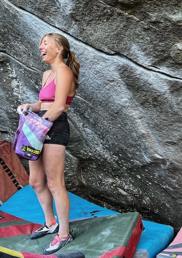 Michaela Kiersch Goes on Rampage in Magic Wood, Ticks 16 Double Digit Blocks