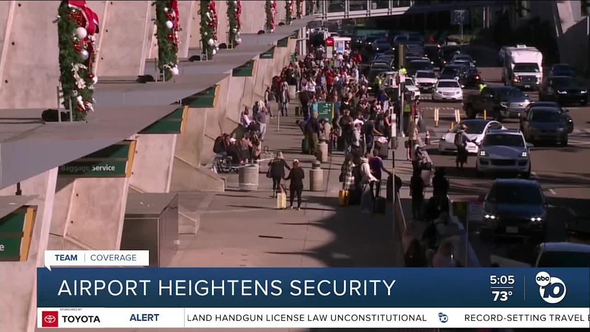 Airport heightens security