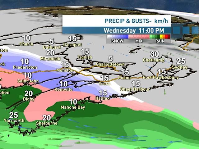 Snow, ice pellets, freezing rain expected for mainland N.S. and Cape Breton
