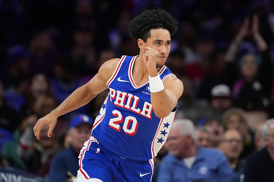 Sixers standout rookie Jared McCain is out indefinitely with a torn ...