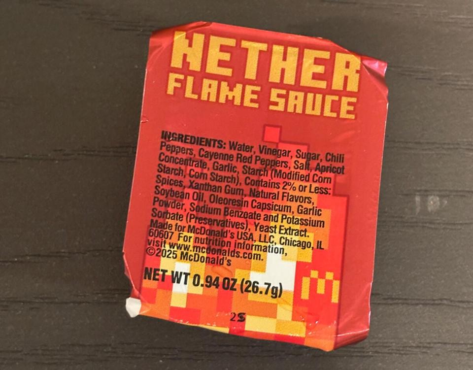 Review: McDonald's Minecraft Meals Feature The Hottest Nugget Sauce Ever