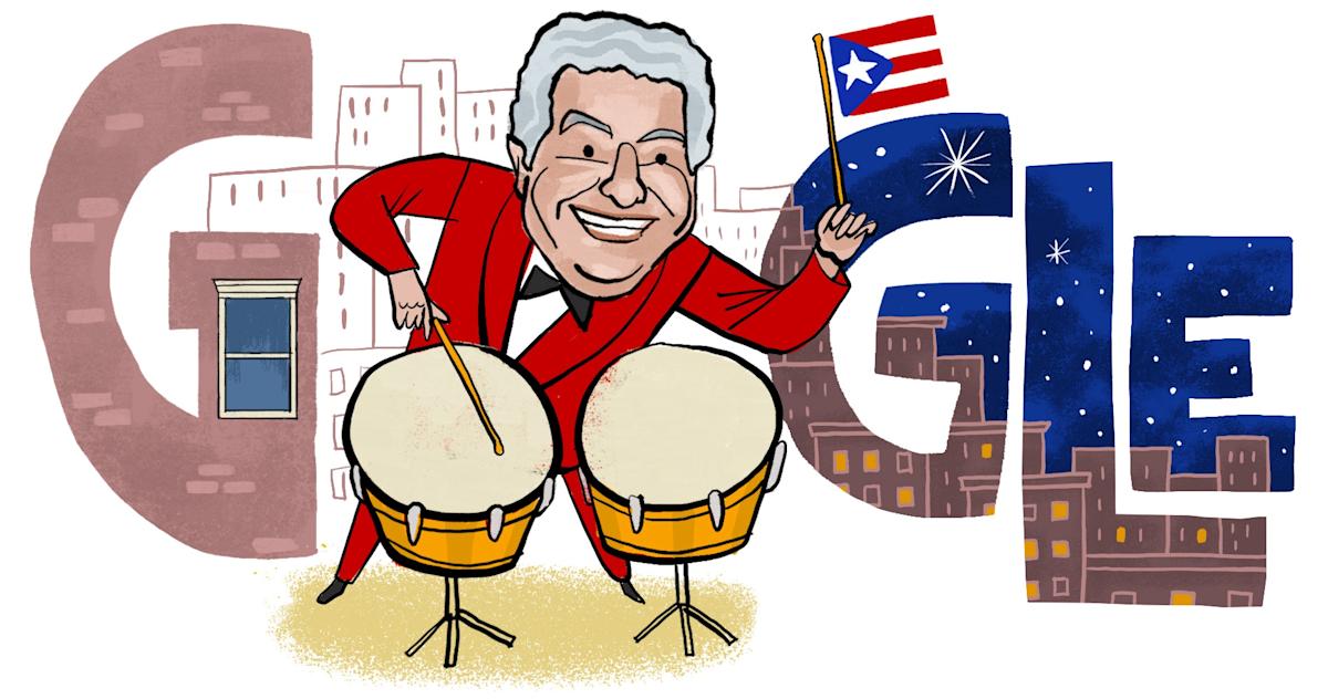 Un doodle animado honra el legado musical del percusionista Tito Puente