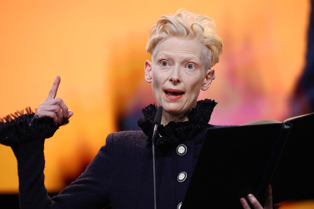 Tilda Swinton Calls Out ‘War Criminals’ During Award Speech on ...