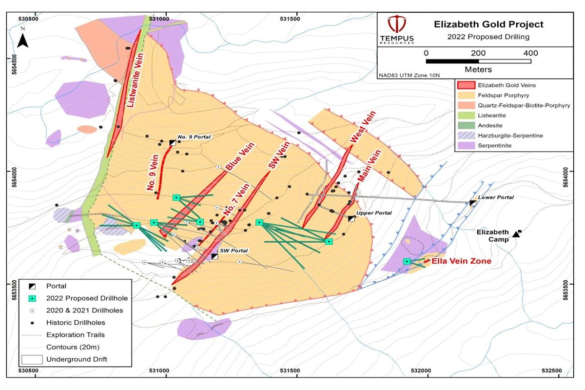 Elizabeth Exploration 2022 Focus on Mineralisation Expansion