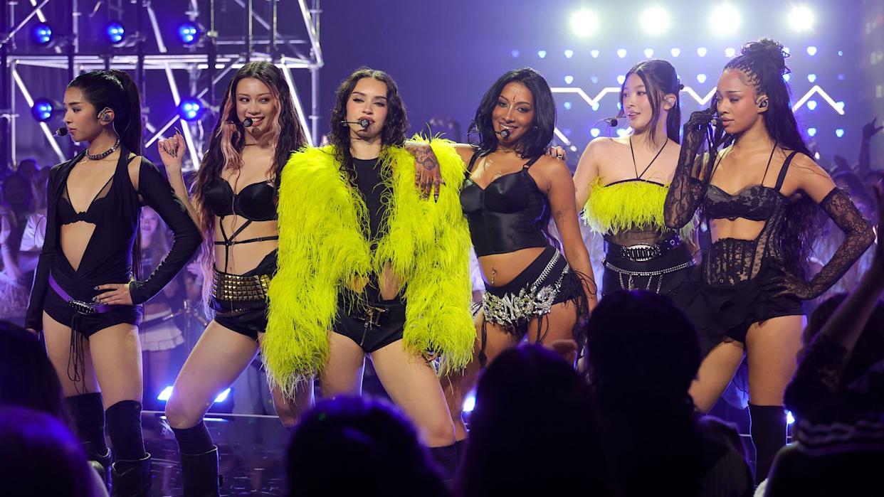 Katseye Put on a ‘Gnarly’ Debut Performance at the 2025 MTV VMAs