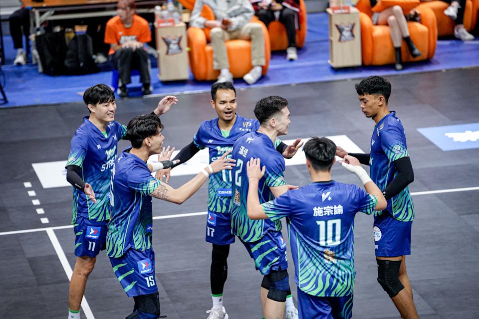TPVL》臺中連莊直落三奪開季15連勝！ 「15號」汪秉勳：繼續專注在場上