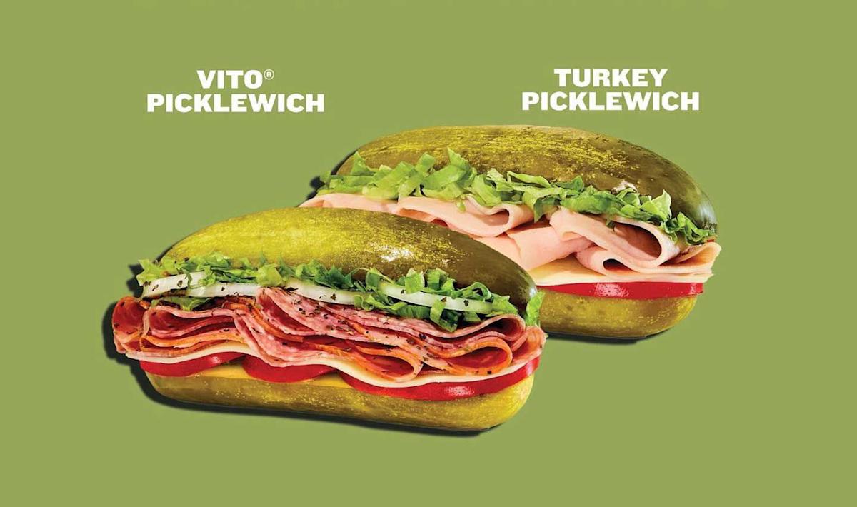Jimmy John's Debuts the Picklewich: A Sandwich With a Giant Pickle for ...
