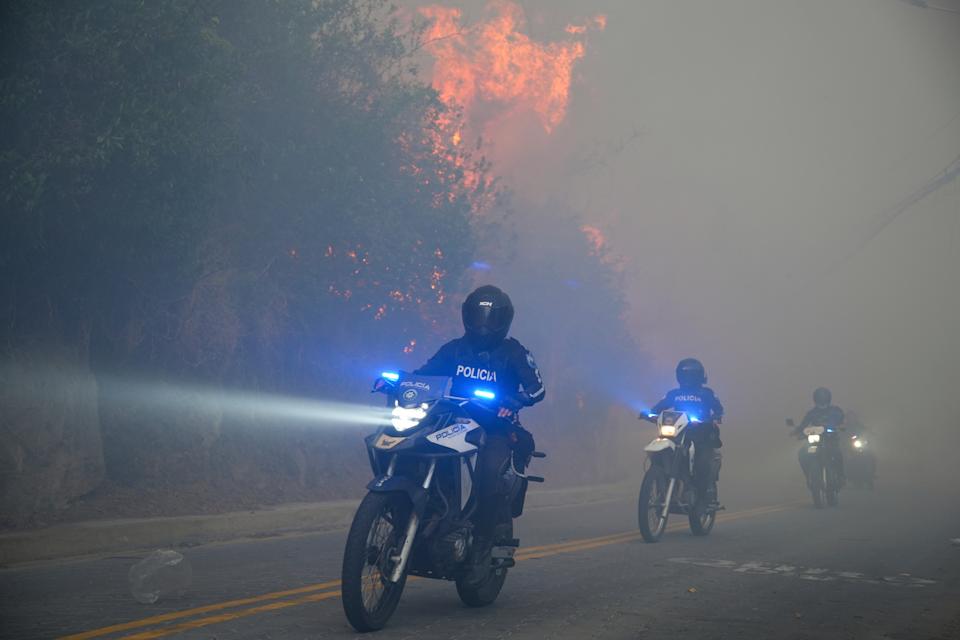 Autoridades anuncian que se controló el más grande incendio forestal de ...