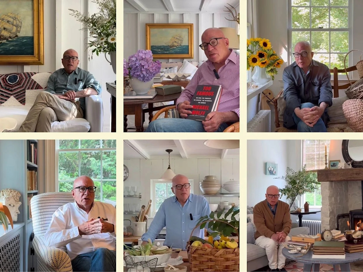 Michael Wolff’s unexpected Instagram success