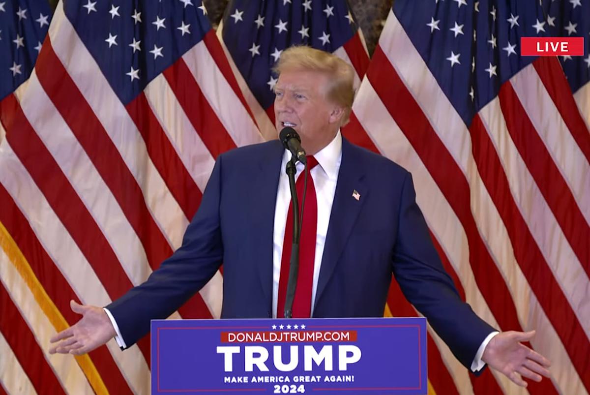 Donald Trump dijo que su condena es “muy injusta” pero dio “buenas ...