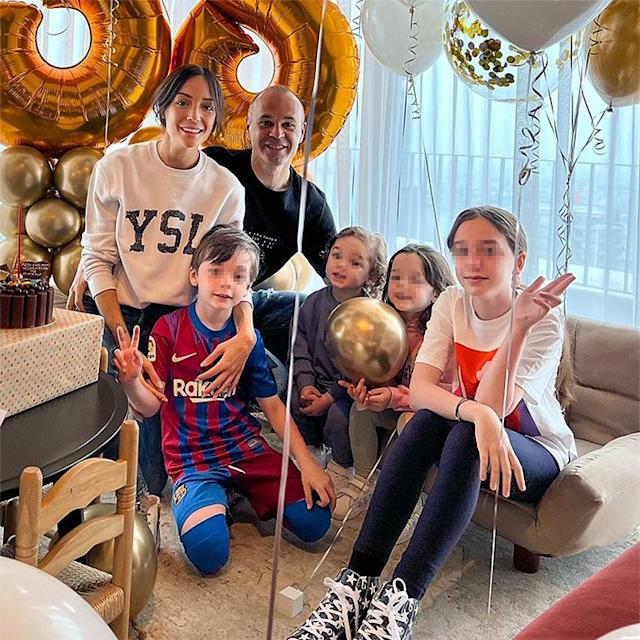 La familia crece: Andrés Iniesta y Anna Ortiz están esperando su quinto ...