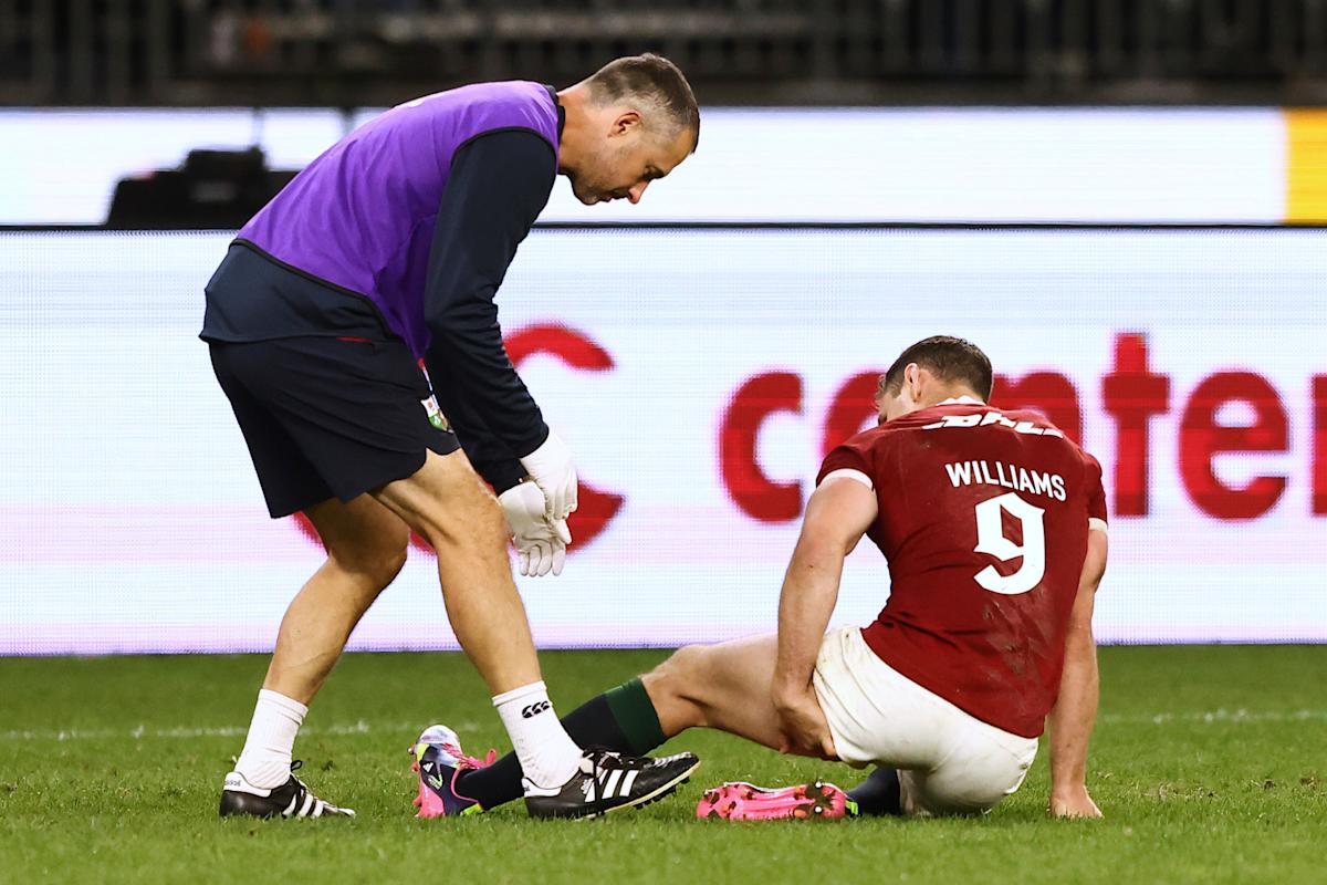 Scrumhalf Tomos Williams out of British and Irish Lions tour with a ...