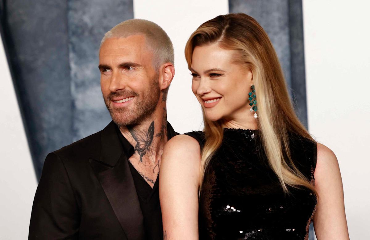 See Adam Levine’s wife and daughters make an appearance in the new ...