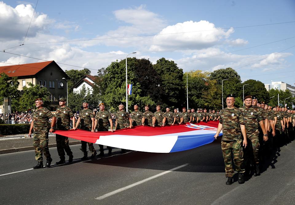Croacia celebra con un gran desfile militar el 30 aniversario de la ...
