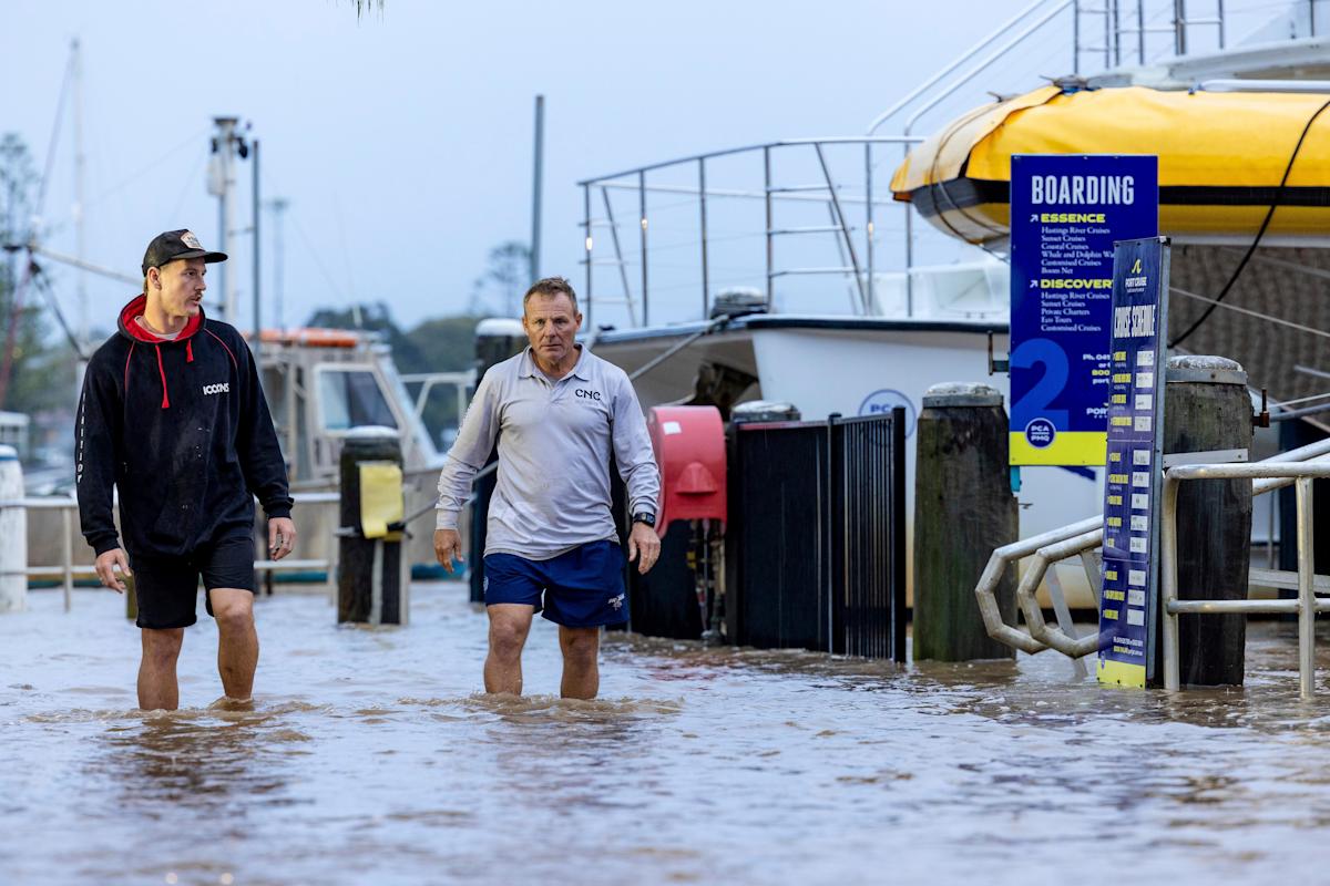 Record floodwaters in eastern Australia leave 3 dead and 1 missing