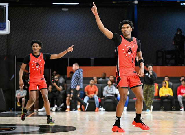 Twins Amen and Ausar Thompson set to be taken in top-10 of NBA draft