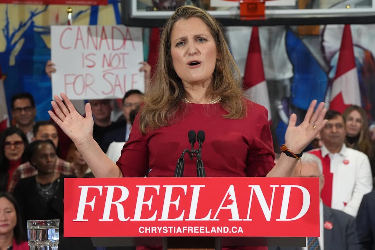 Freeland's 'plan to stand up to Trump' targets $200B worth of U.S. goods