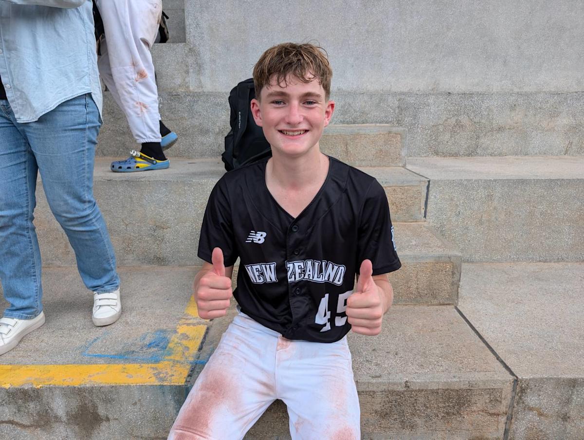 LLB中階組亞太賽》紐西蘭一勝難求仍展笑容 高顏值捕手外隊都說帥