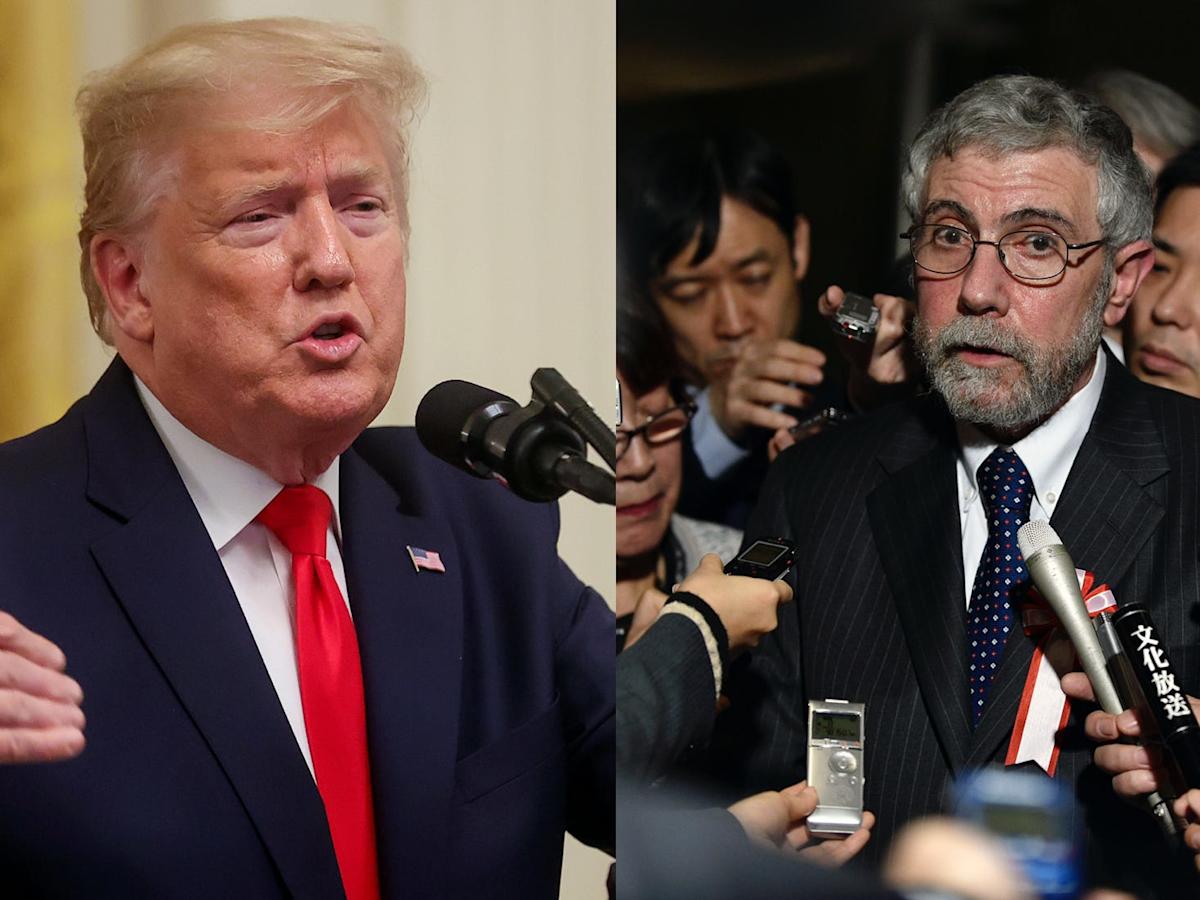 Nobel economist Paul Krugman says Trump's policies will leave his blue ...