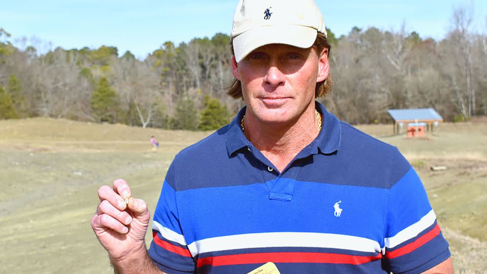 An Arkansas man visited a state park with his girlfriend. He picked up ...