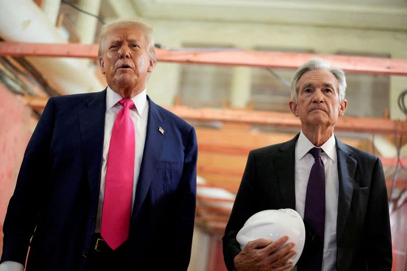 Trump team ramps up attack on Fed's Powell with criminal indictment threat