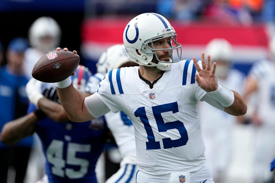 Giants topple Colts 45-33 to eliminate Indy from the playoff race ...