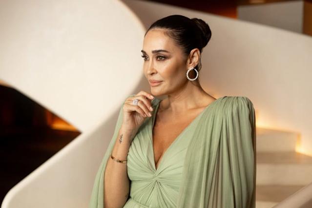 Los detalles del look de Vicky Martín Berrocal en la boda de Tamara ...