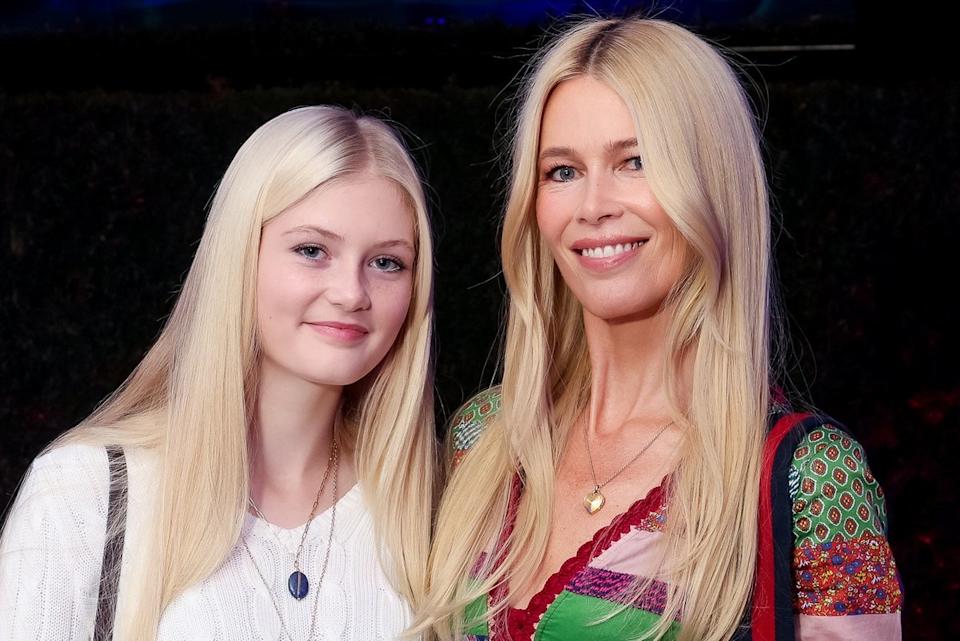 Seltene Fotos: Claudia Schiffer zeigt Tochter Cosima im Party-Look