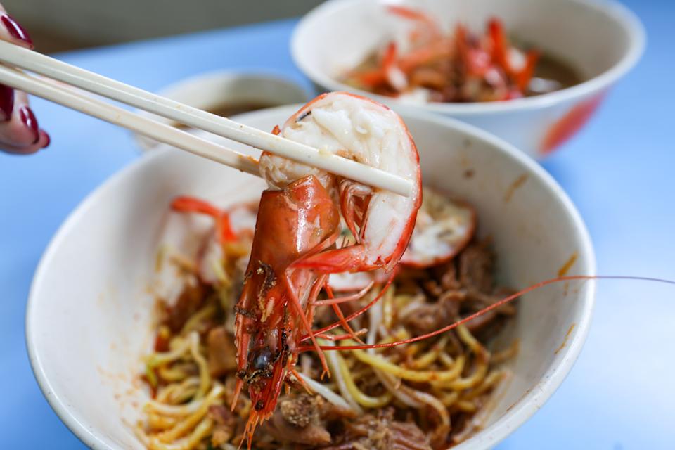 Liang Seah Street Prawn Noodles: Family-run prawn mee stall using ...