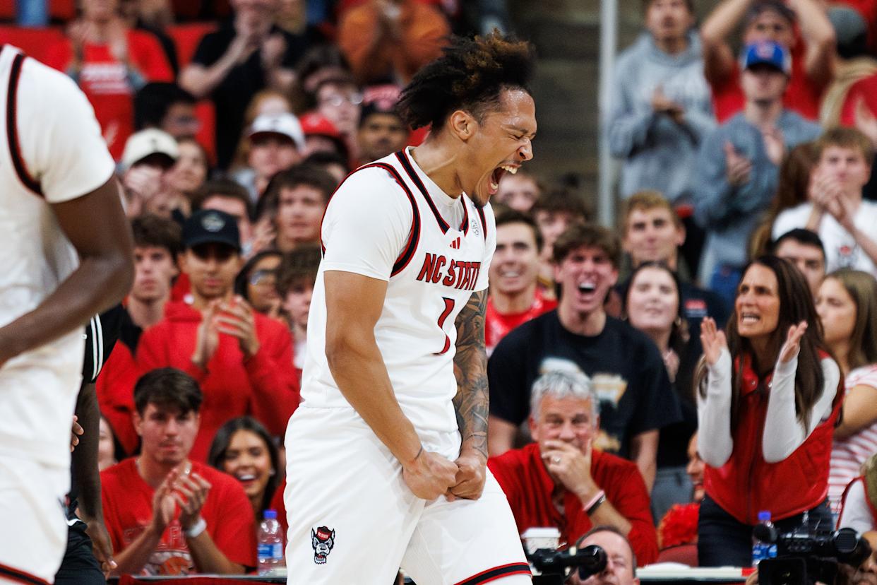 Williams and Holloman lead No. 25 NC State past VCU 85-79 in return to ...