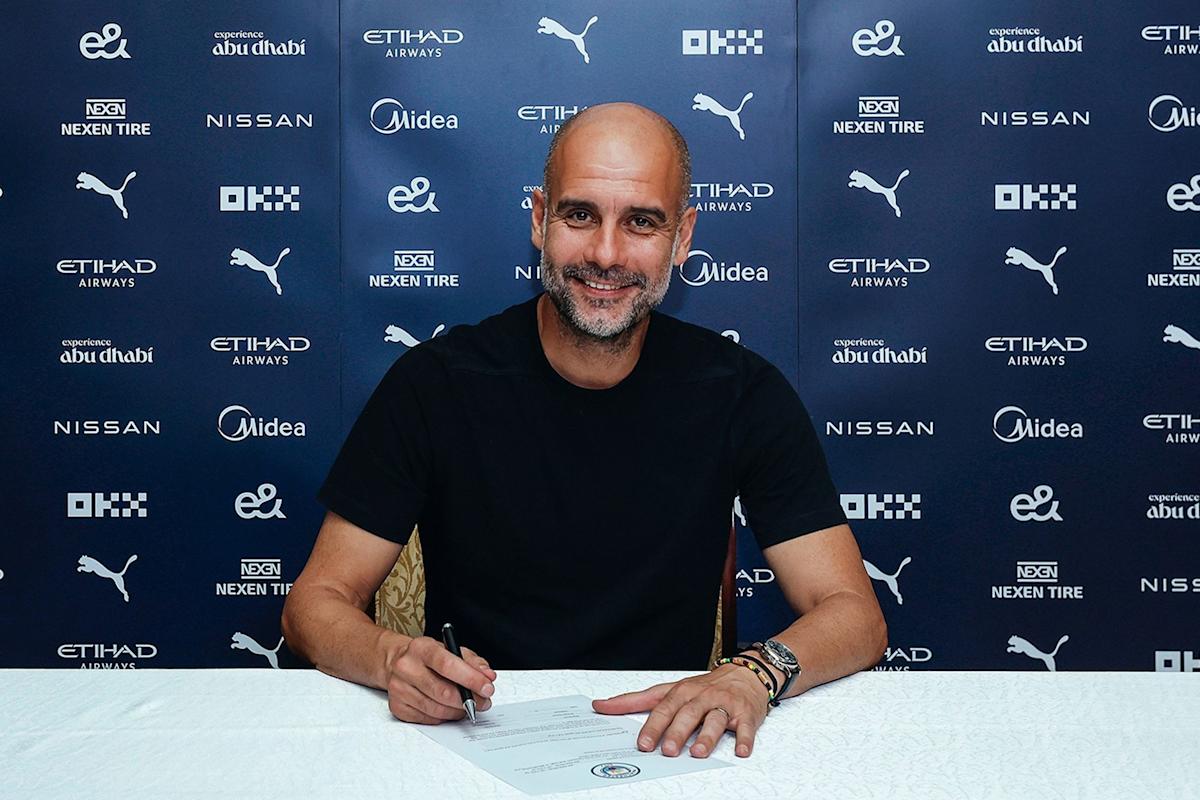 Pep Guardiola ya tiene la renovación del contrato en Manchester City ...
