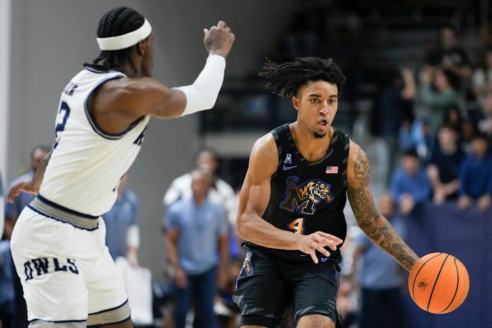 PJ Haggerty scores 26, No. 19 Memphis holds on to beat Rice 86-83 ...