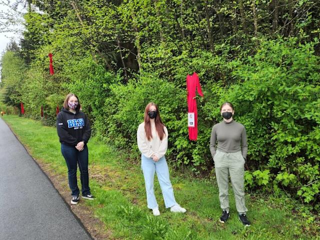 On Red Dress Day, Coquitlam students, activist call for action on ...