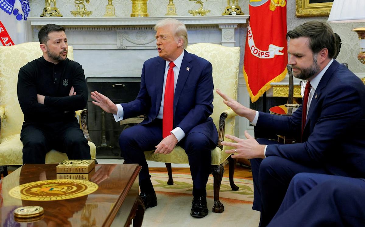 Trump, Vance shout at Zelenskyy in heated Oval Office meeting