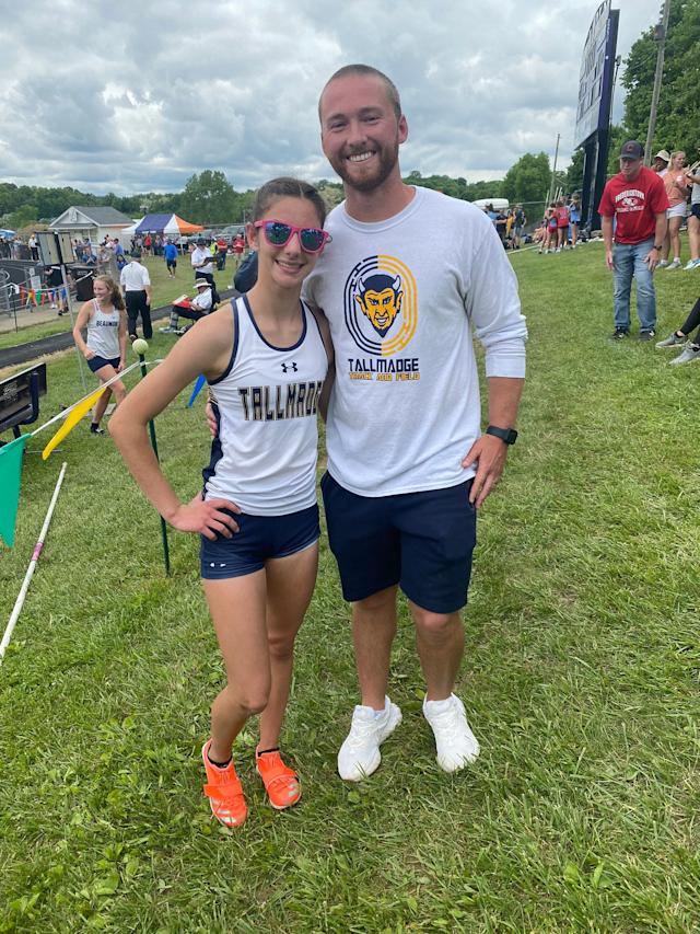 Hallet breaks another record, Tallmadge's 4x100 relay, Kate Archer ...