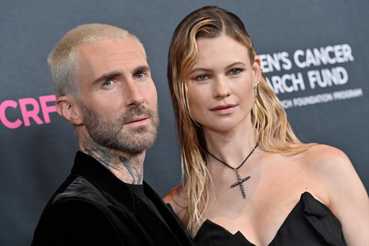 Adam Levine Shares Rare Family Photo With His Daughters in a Chic ...