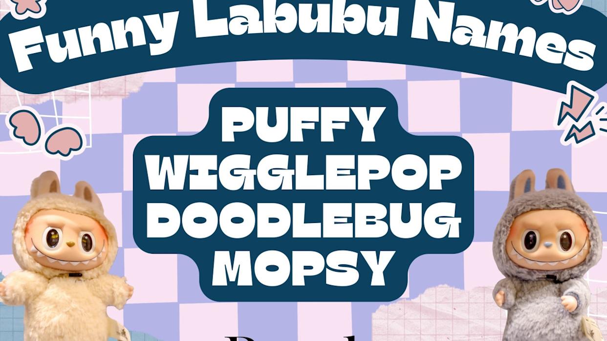 125 Cute and Funny Labubu Names for Your Fun Little Monsters