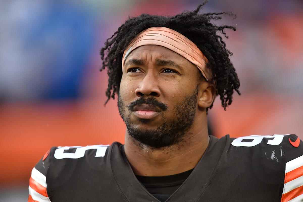 Browns' Myles Garrett thankful for bond with Cleveland: 'It's a ...