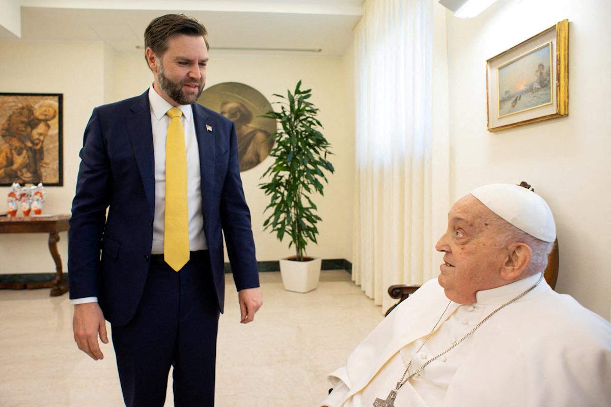 Searches for 'JD Vance killed Pope Francis' soared. Why the meme went viral