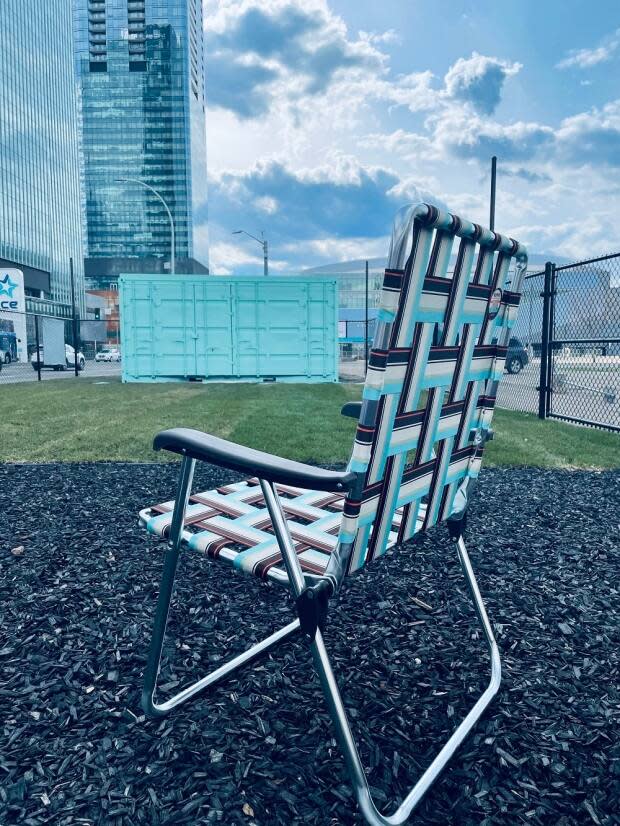 Outdoor event space in downtown Edmonton almost ready to open