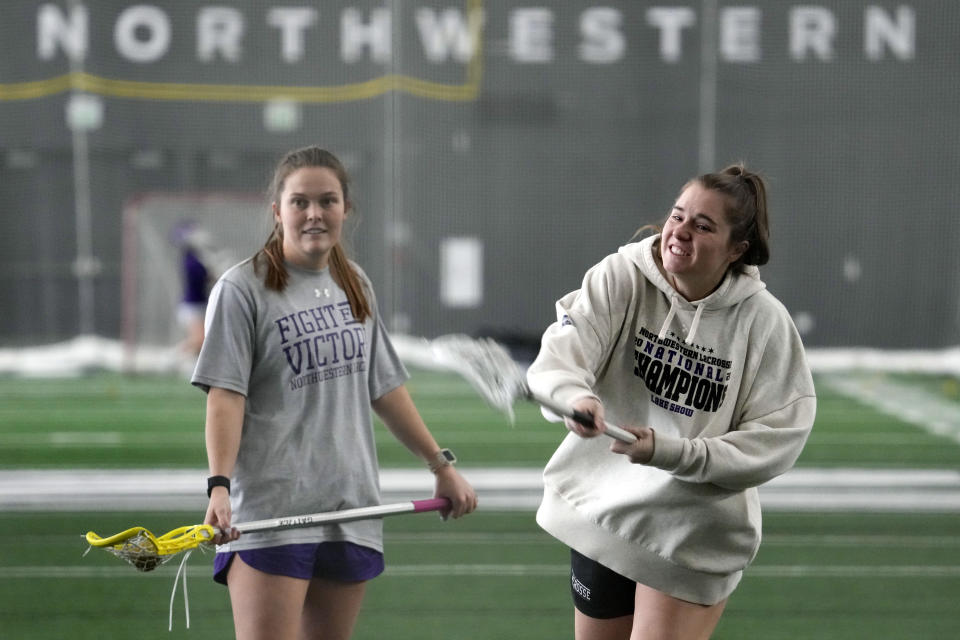 Northwestern's Izzy Scane is approaching an NCAA lacrosse record. This ...